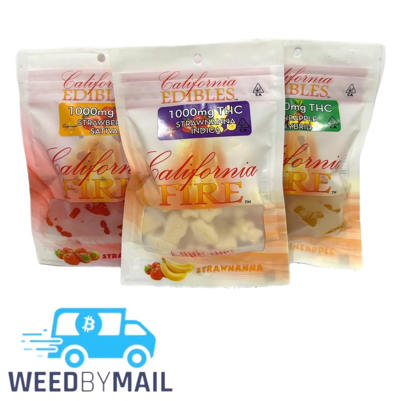 California Fire Gummies 1000MG THC (6 Options) – Weed By Mail