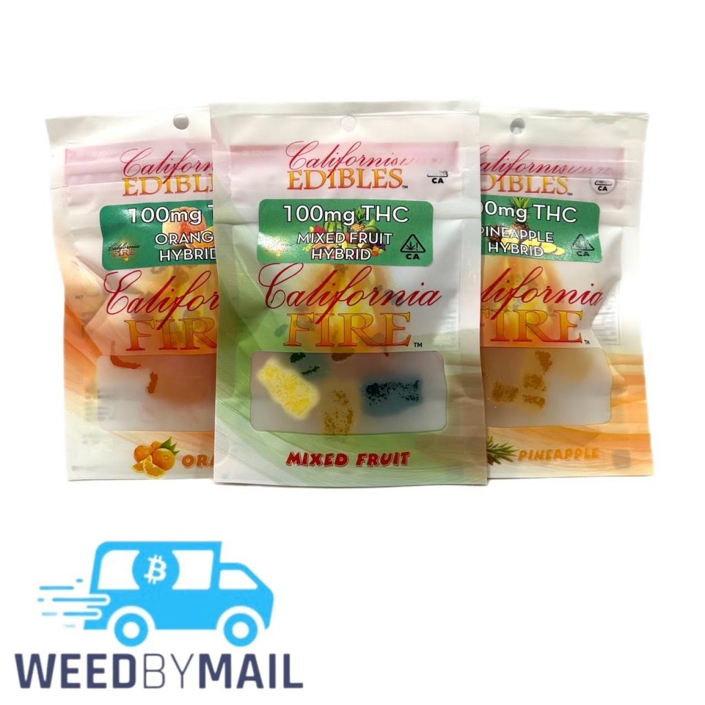 California Fire Gummies 100mg THC (8 Options) – Weed By Mail