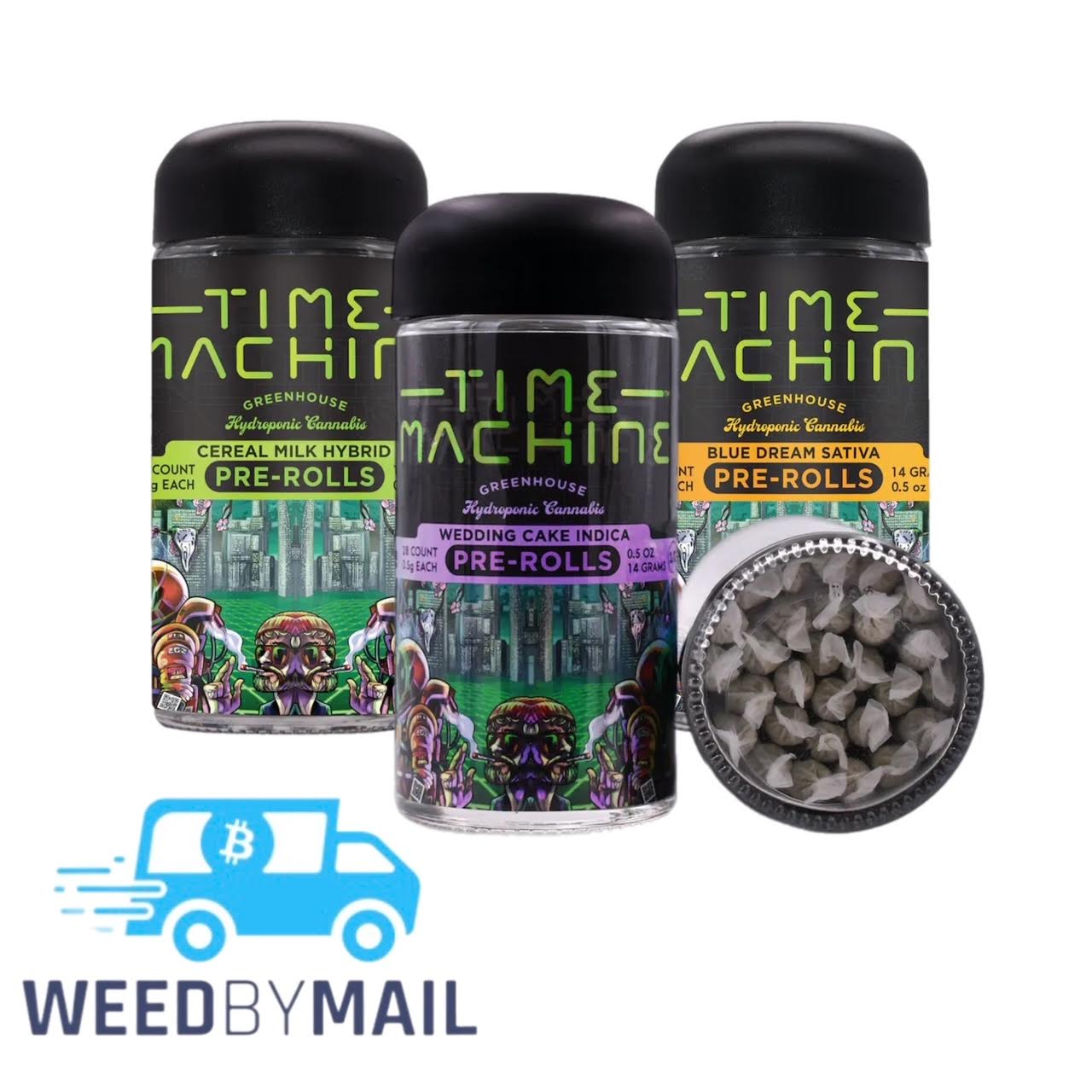 Time Machine .5G Pack Pre-rolls 28PK (5 Option) – Weed By Mail