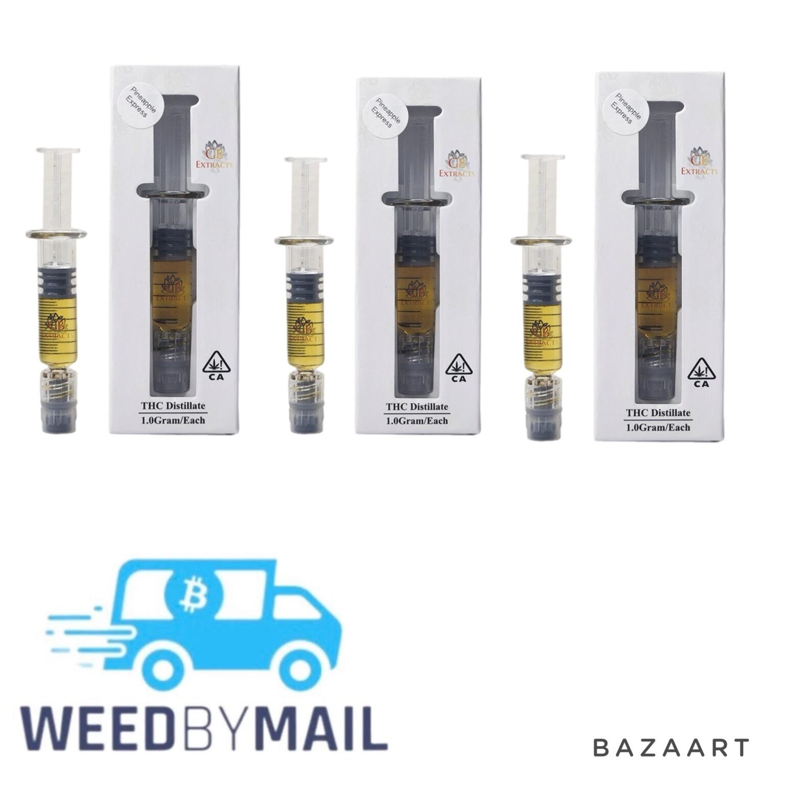 GB Extracts 1G Dab Syringe (10 Options) – WeedByMail