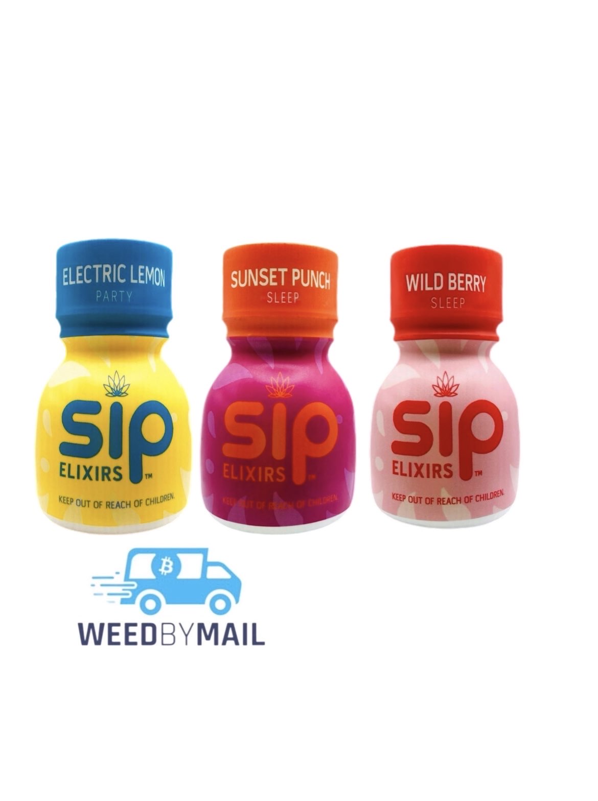 Sip Elixirs Drinks 100mg THC (5 Options) – Weed By Mail