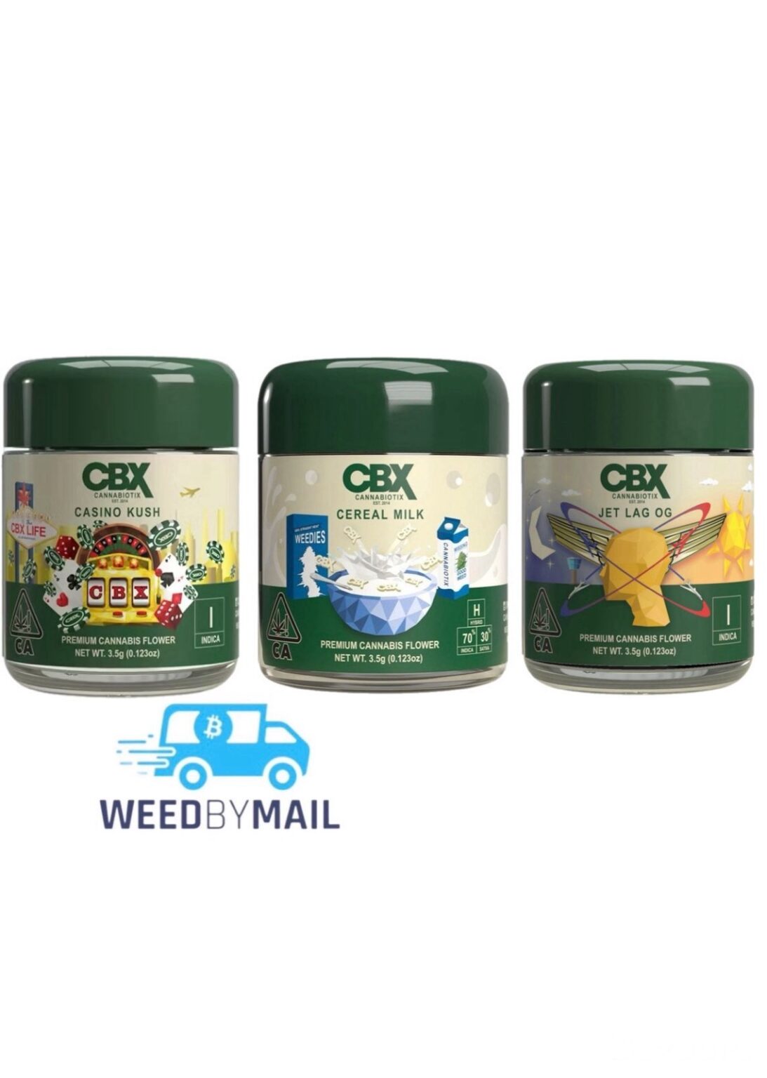 CBX - Premium Flower 3.5G (1 Option) | Weed By Mail